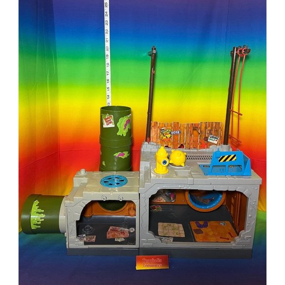 Playmates Toys | Toys | Tmnt Lair Sewer Playset Teenage Mutant Ninja ...